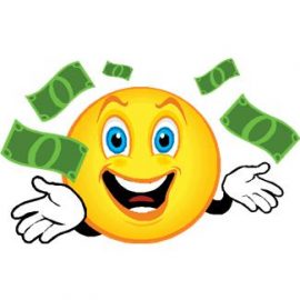 smileys avec argent | Gisou Cuisine